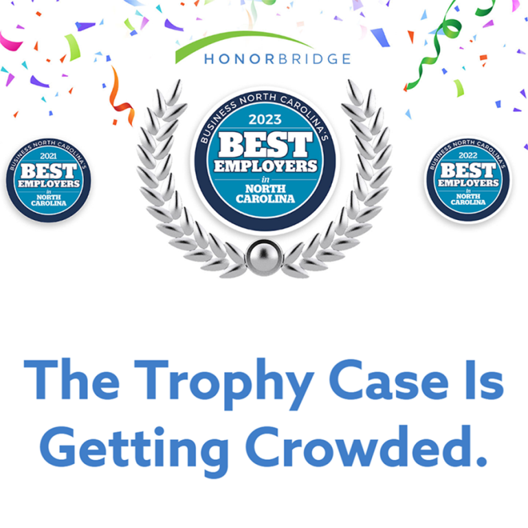 HonorBridge Announced as North Carolina Best Employer for Third ...