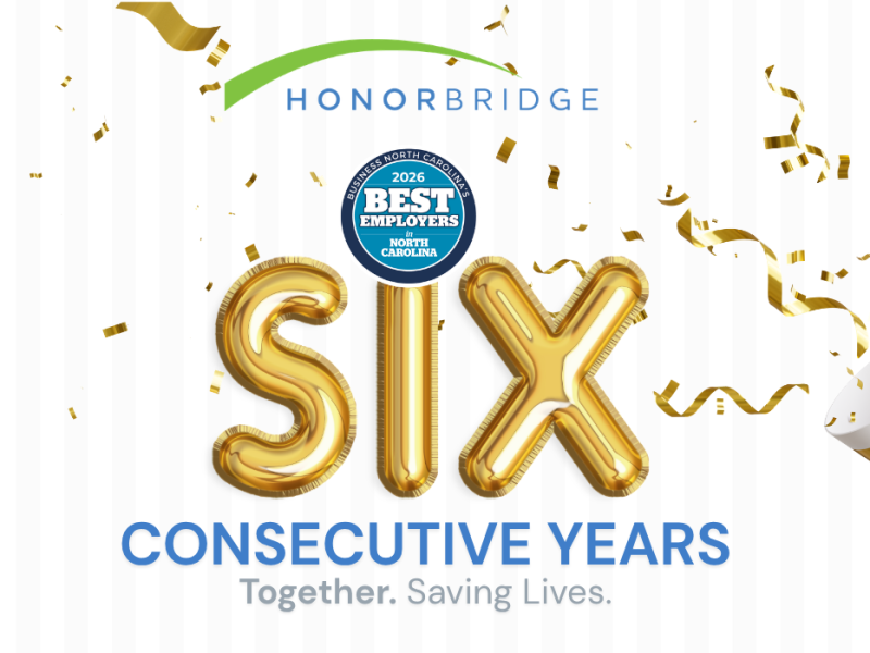 HonorBridge Named a Best Employer in North Carolina for Sixth Year in a ...